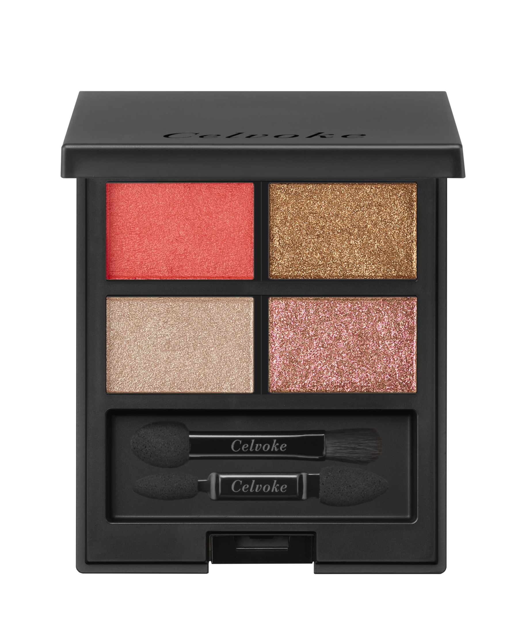 セルヴォークでかっこいい赤を発見。目元、唇、指先もモードな装い【クリスマスコフレ2022】応募締切：2022年11月30日 | GINGER