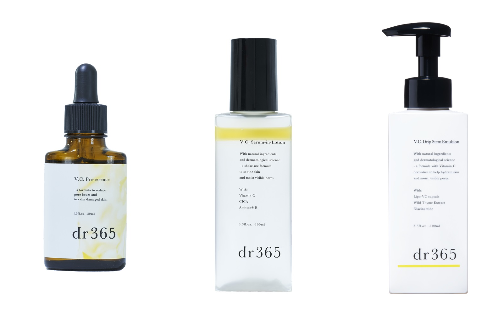 皮膚科医監修のスキンケア、dr365。3ステップで毛穴の目立たない肌に！ | GINGER